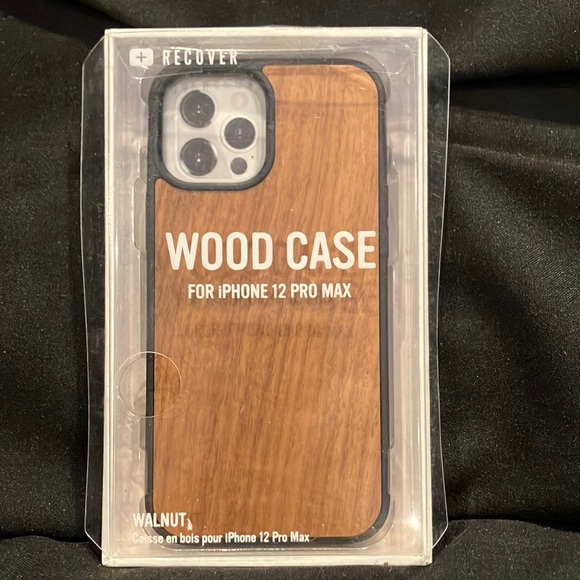 +Recover | Cell Phones & Accessories | Recover Walnut Wood Case For Iphone 2 Pro Max New In Box ...